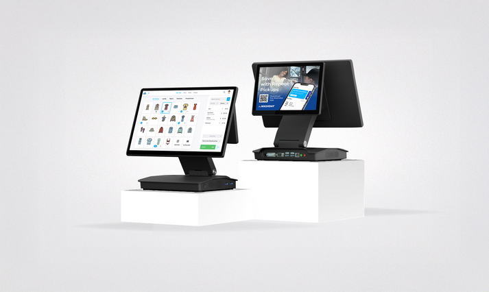 CleanCounter Dual Display POS | Touchscreen for Laundromats – CleanCloud